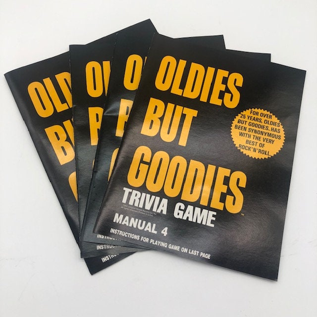 Vintage 1984 Baron/scott Oldies but Goodies Game open Box Unused - Etsy