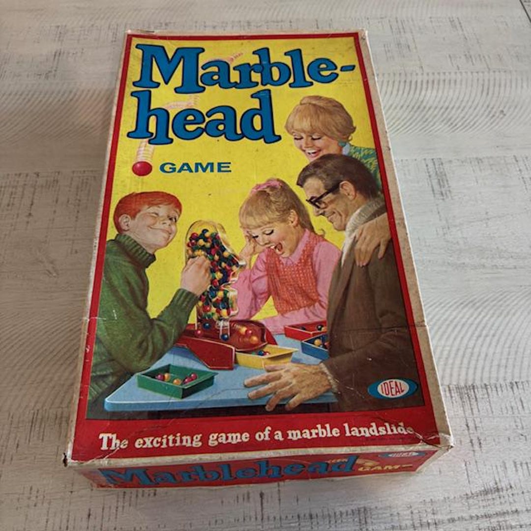 Rare, Vintage 1969 Ideal Marblehead Game - Etsy