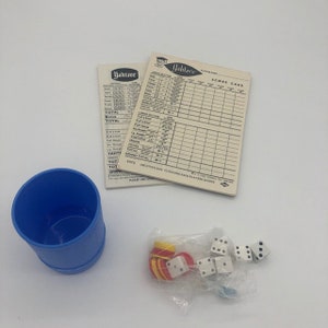 Vintage 1978 ES Lowe Yahtzee #E0950 - Etsy
