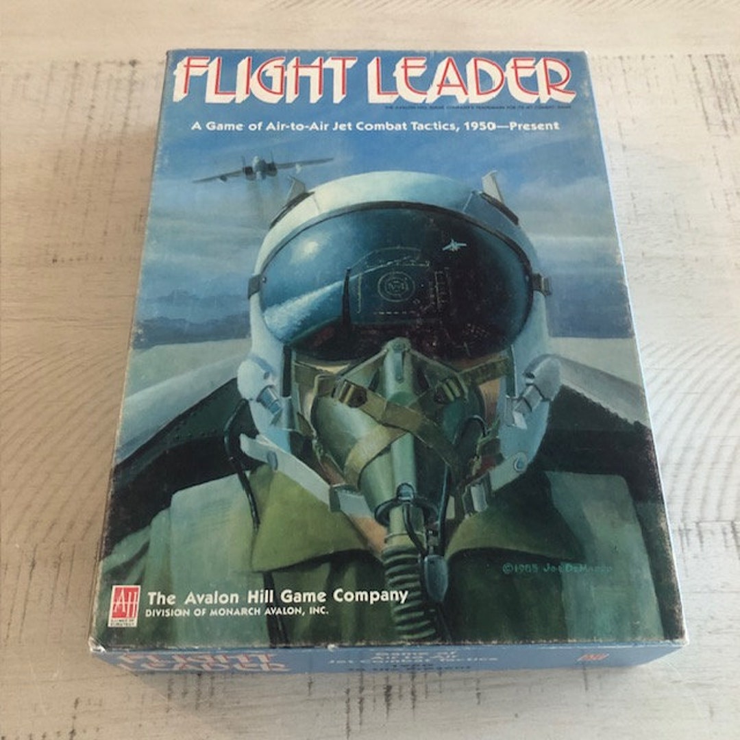 Rare, Vintage 1986 Avalon Hill Flight Leader - Etsy