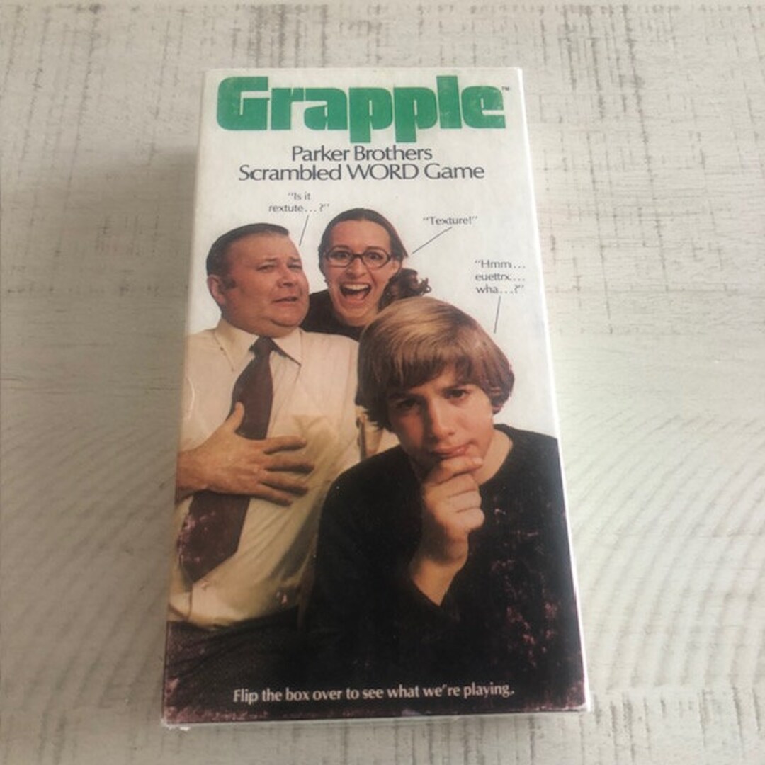 Vintage 1973 Parker Brothers Grapple Scrambled Word Game # 273 - Etsy