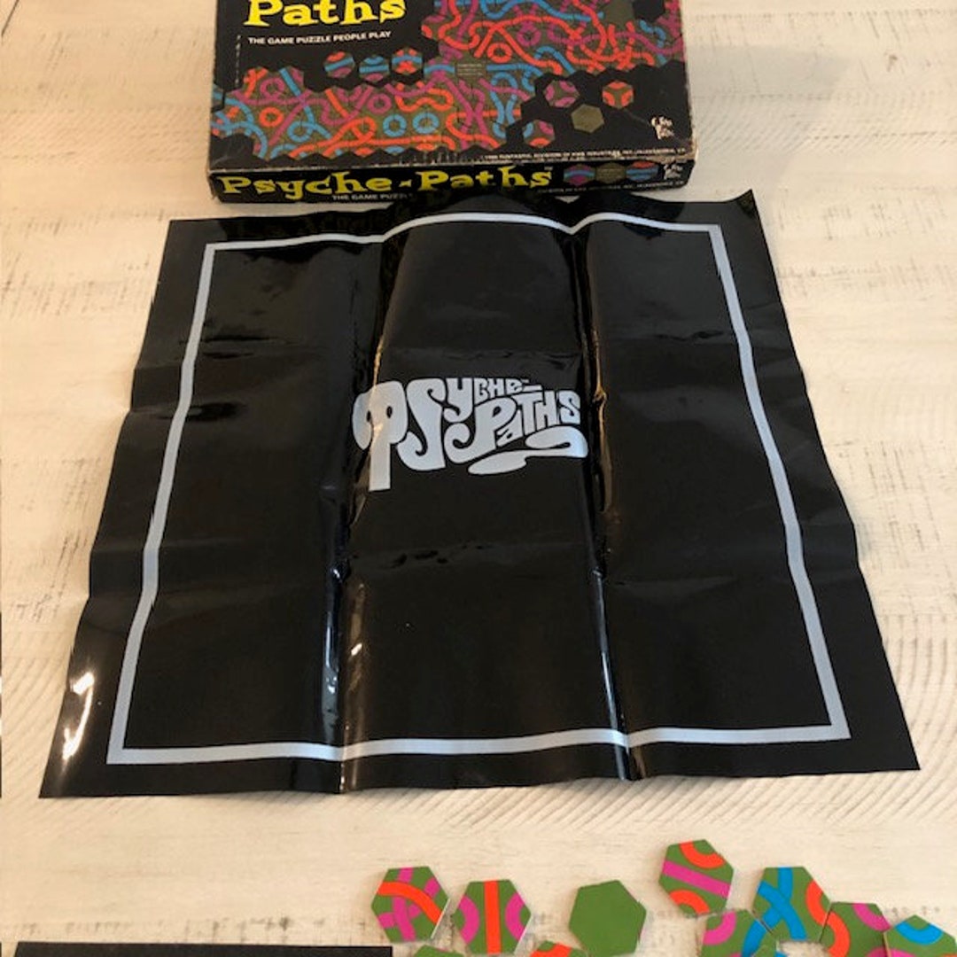 Rare, Vintage 1969 Funtastic Psyche Paths Game Puzzle People Play - Etsy