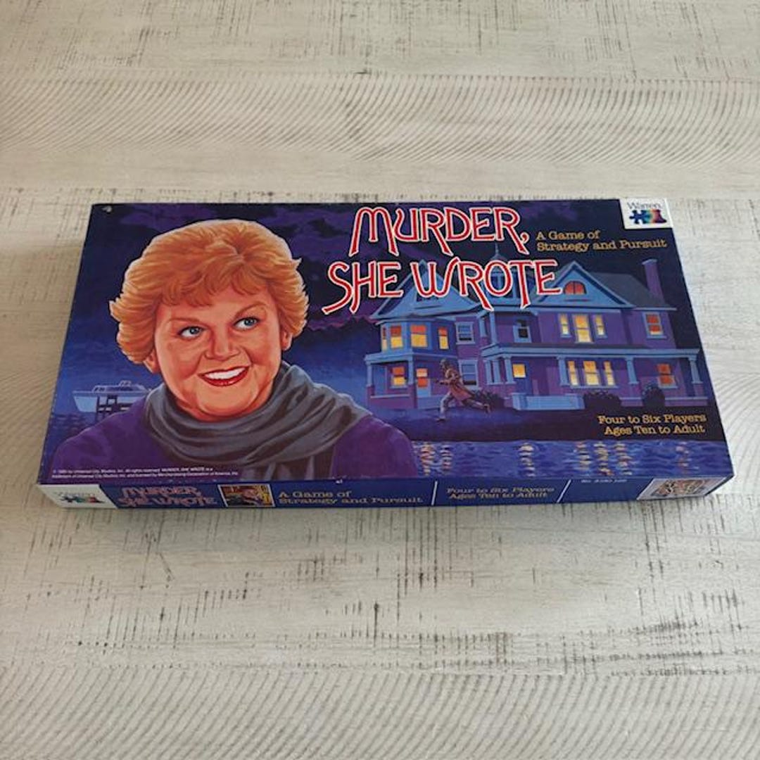 Rare, Vintage, Retired 1985 Warren Games Murder She Wrote (mint) - Etsy