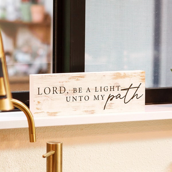 Light Unto My Path - Etsy