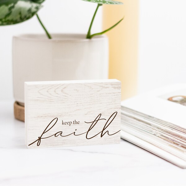 Faith Sign - Etsy
