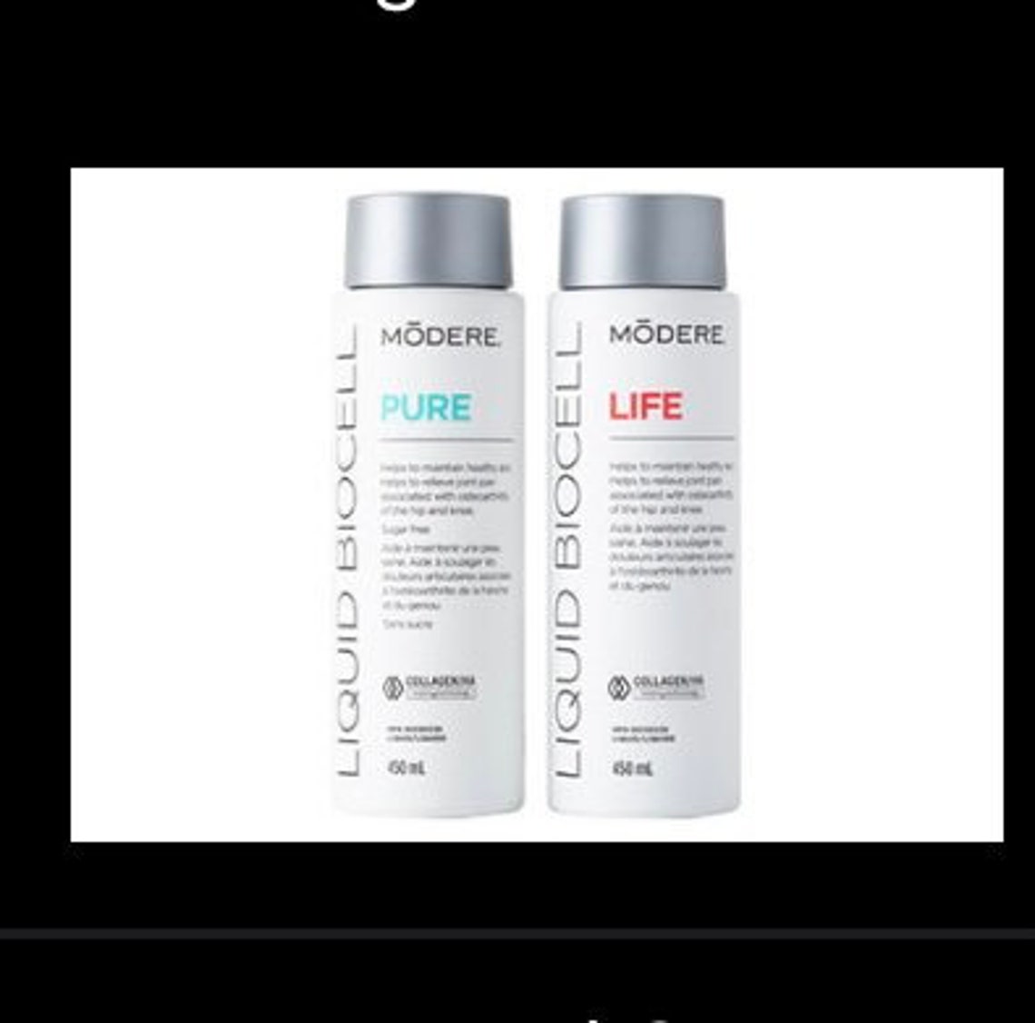 Modere Biocell Liquid Collagen Bottle of Life or Pure NEW - Etsy