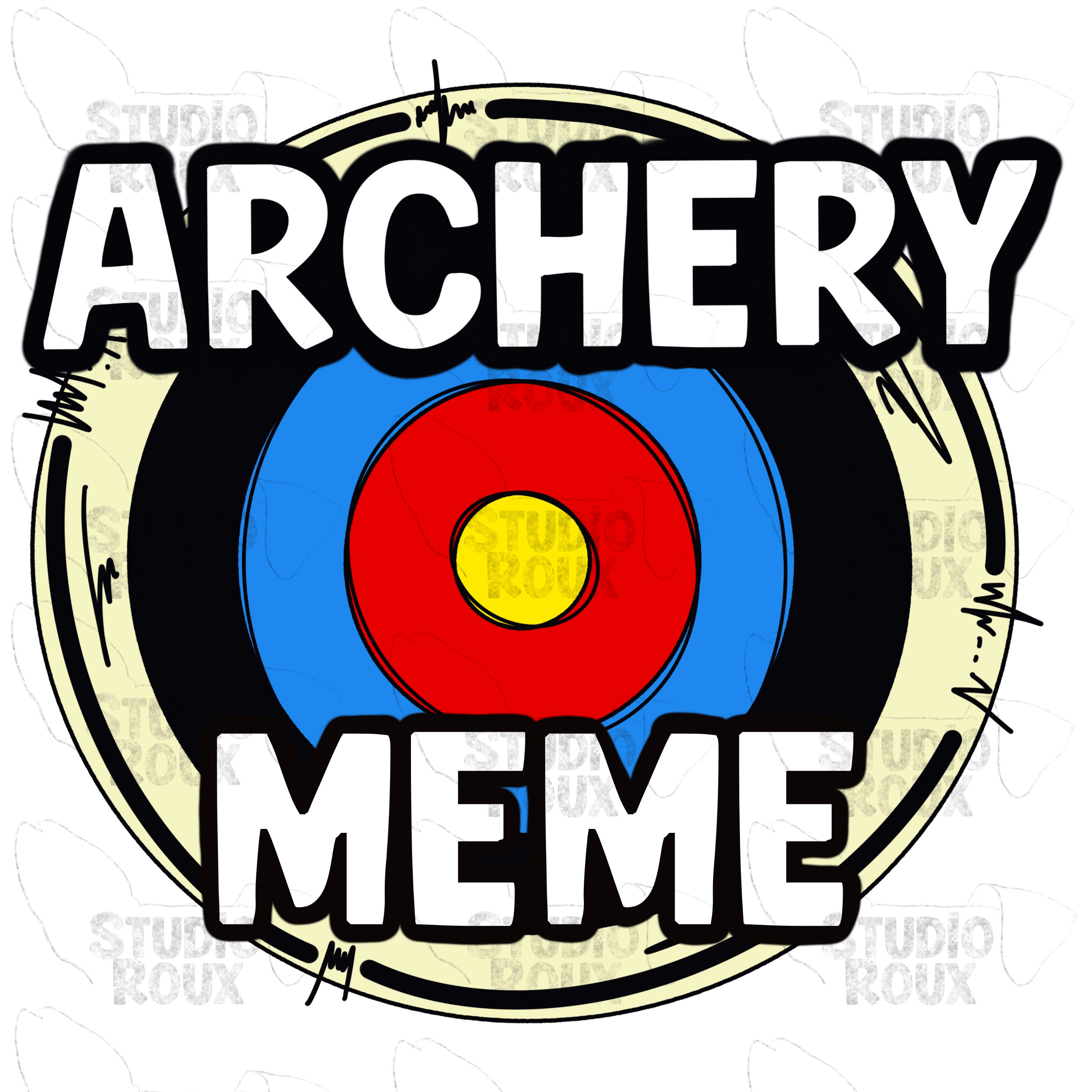 Archery Meme PNG Digital Download - Archery Sublimation Designs ...