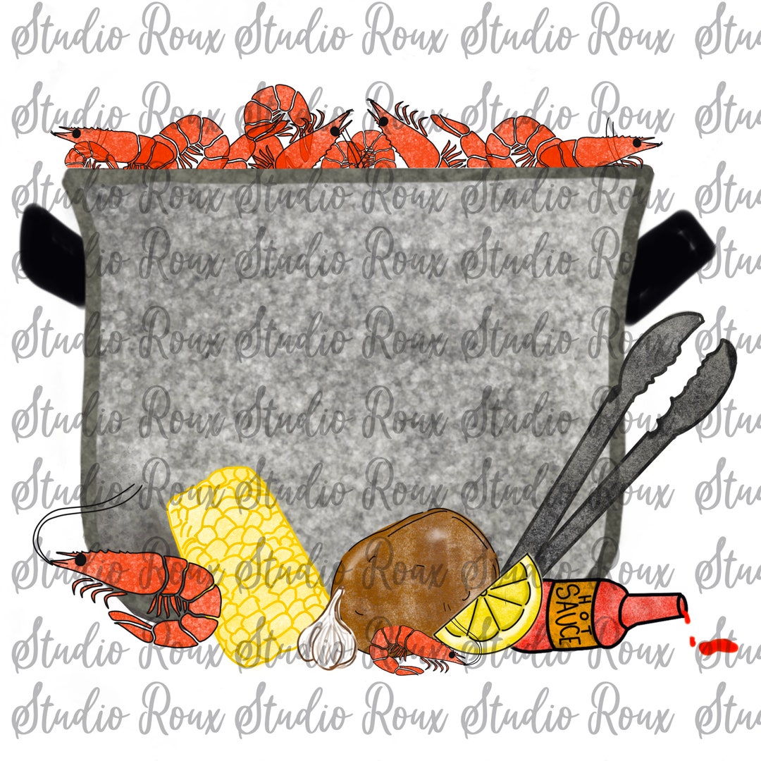 Shrimp Boil PNG Digital Download - Shrimp Sublimation Designs ...