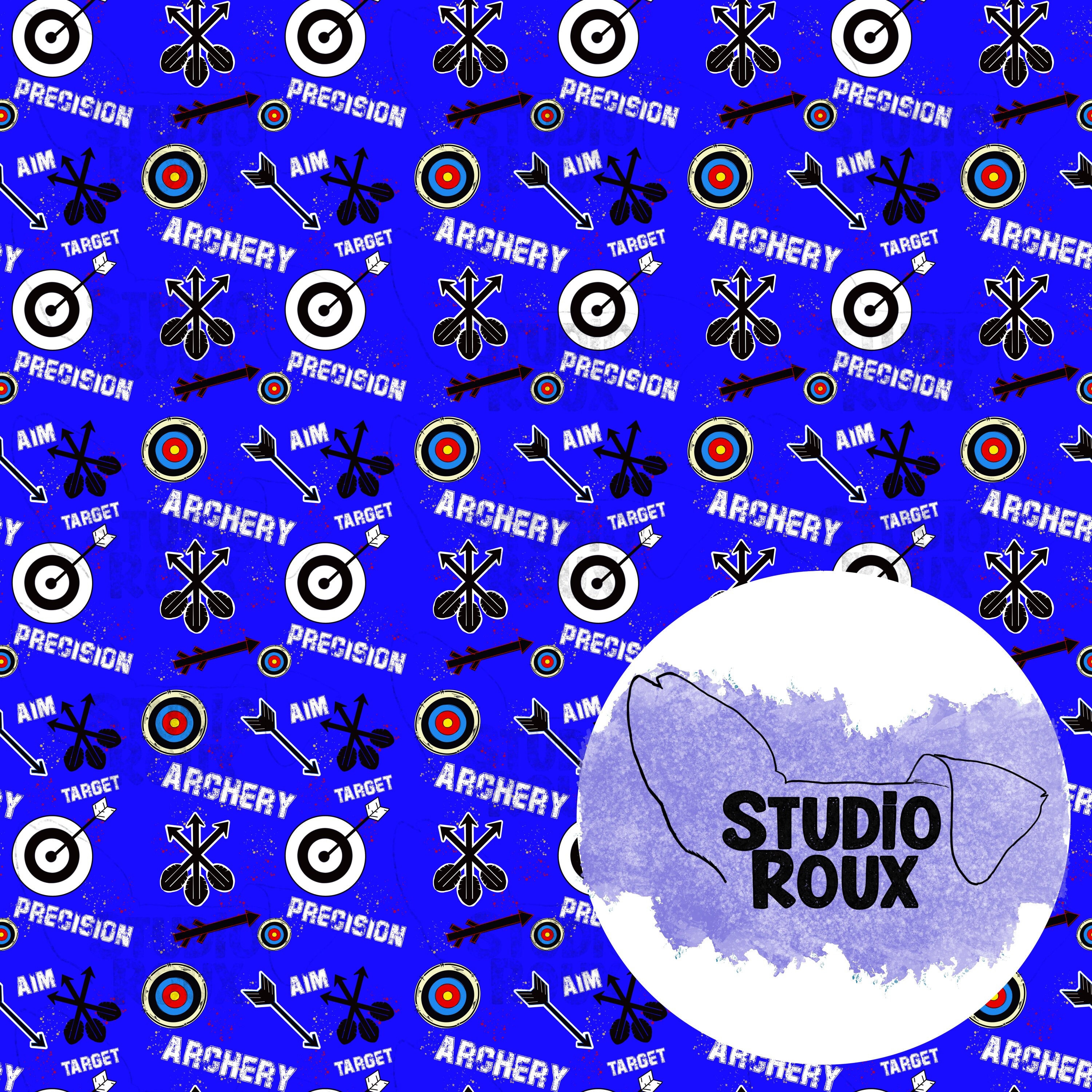 Seamless Archery Design PNG Digital Download - Archery Sublimation ...