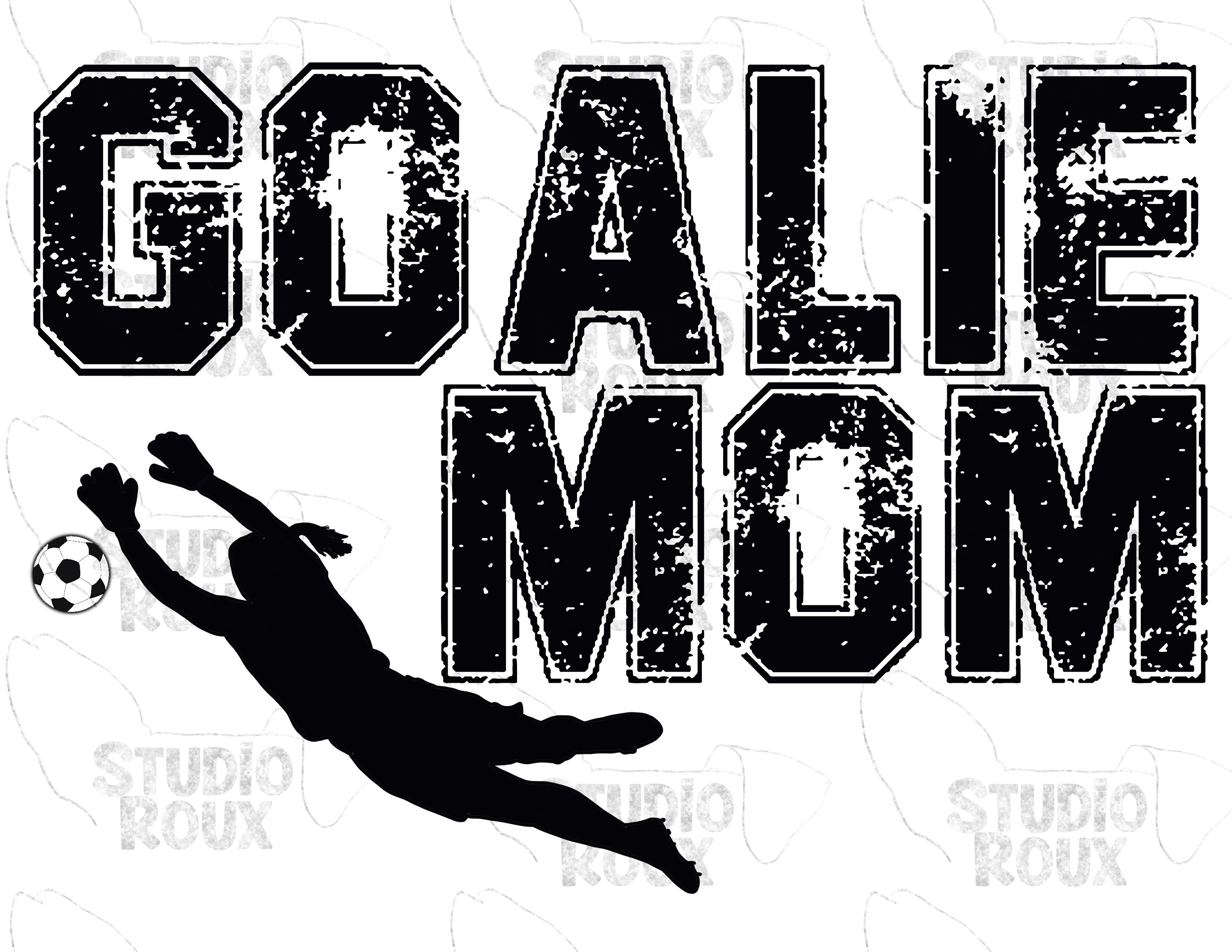 Girl Goalie Mom PNG Digital Download - Soccer Sublimation Designs ...