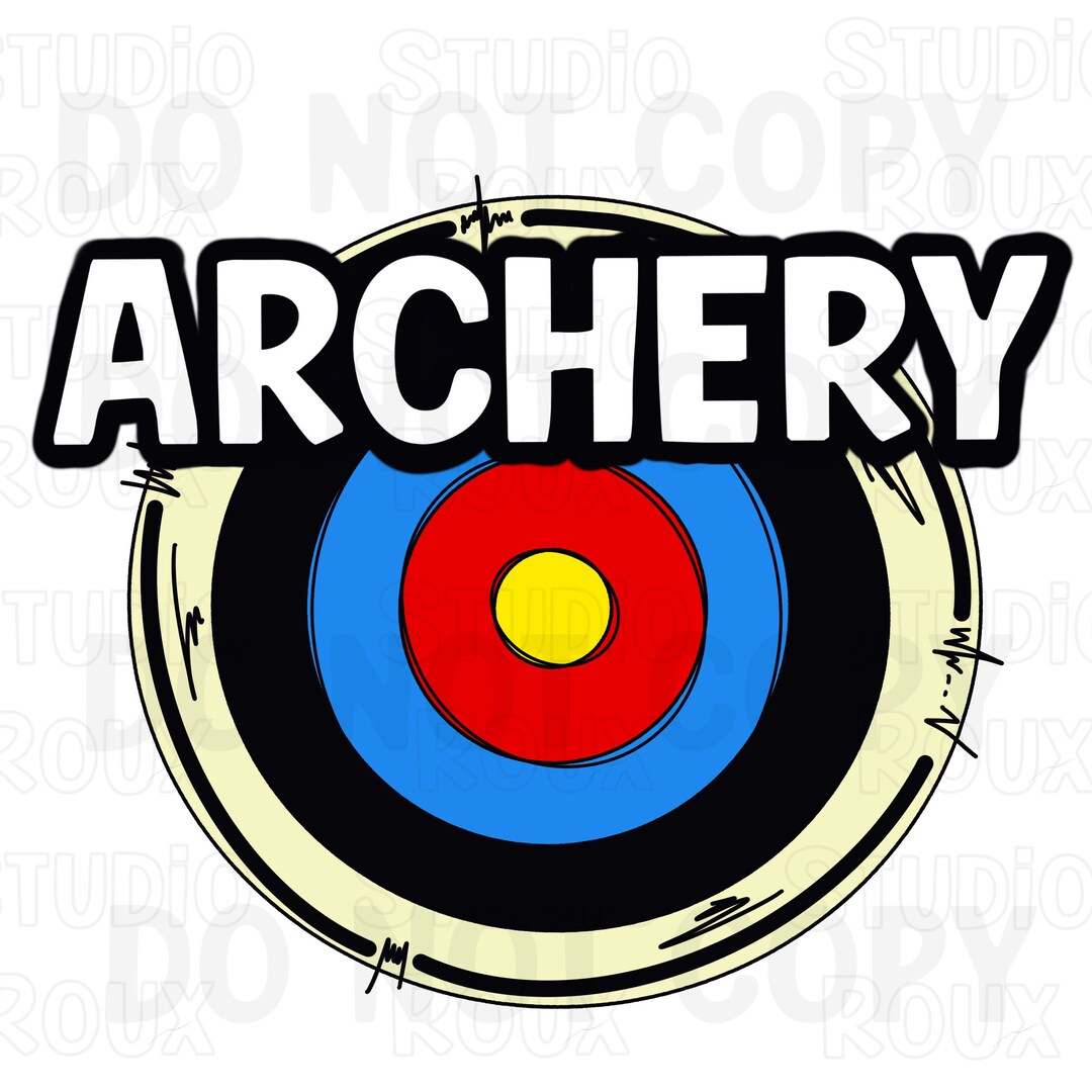 Archery PNG Digital Download - Archery Sublimation Designs - Archery ...
