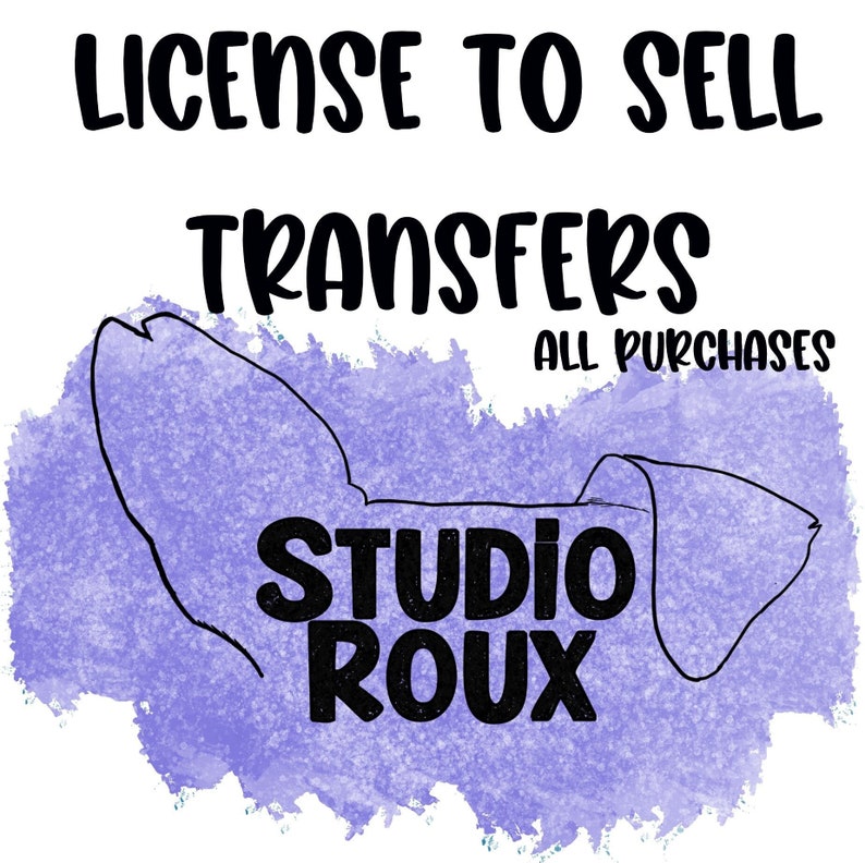 License to Sell Images as Transfers, DTF, Sublimation, Screen Print ...