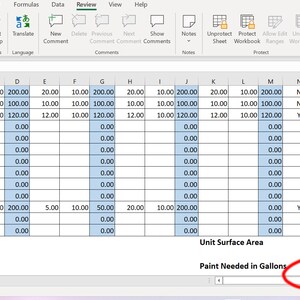 Paint Calculator | Excel Paint Calculator | Property Management ...
