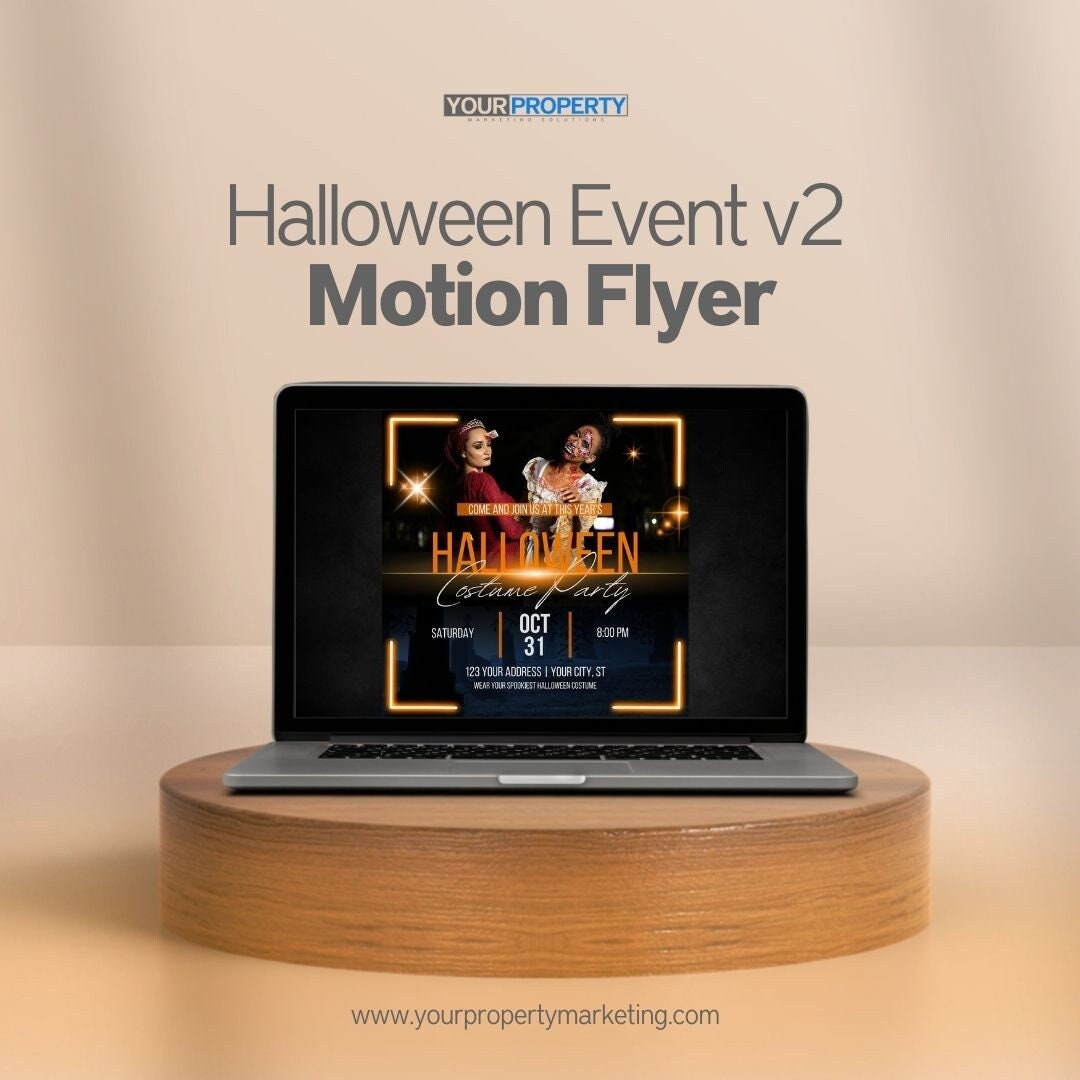 Halloween Event Motion Flyer 2 - Etsy