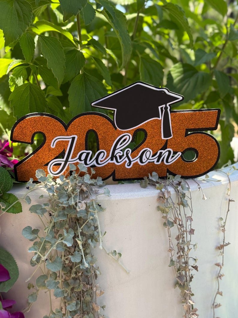 2026 Graduation Name Sign, Personalized Class of 2026 Grad Party ...