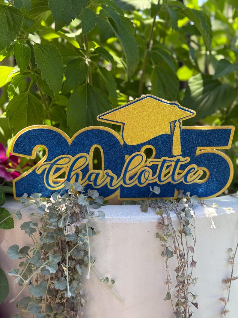 2026 Graduation Name Sign, Personalized Class of 2026 Grad Party ...