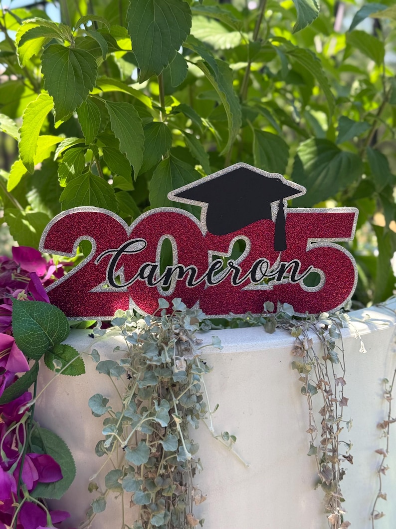 2026 Graduation Name Sign, Personalized Class of 2026 Grad Party ...