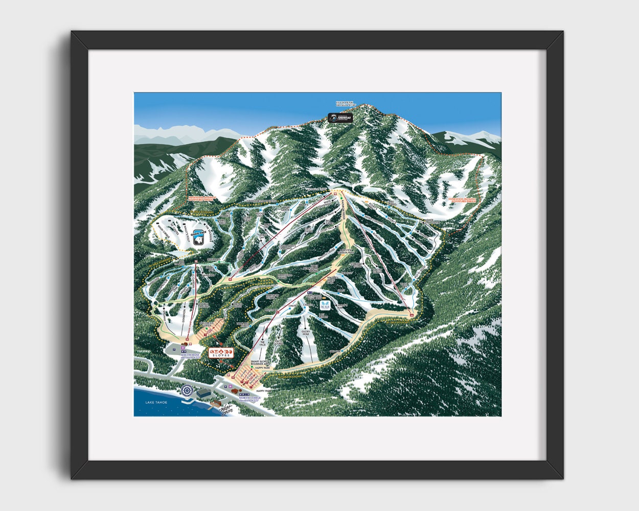 Northstar Ski Resort Map
