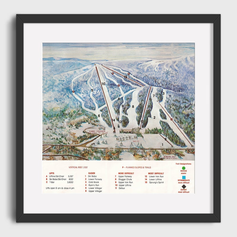 Utah Vintage Ski Poster - Etsy