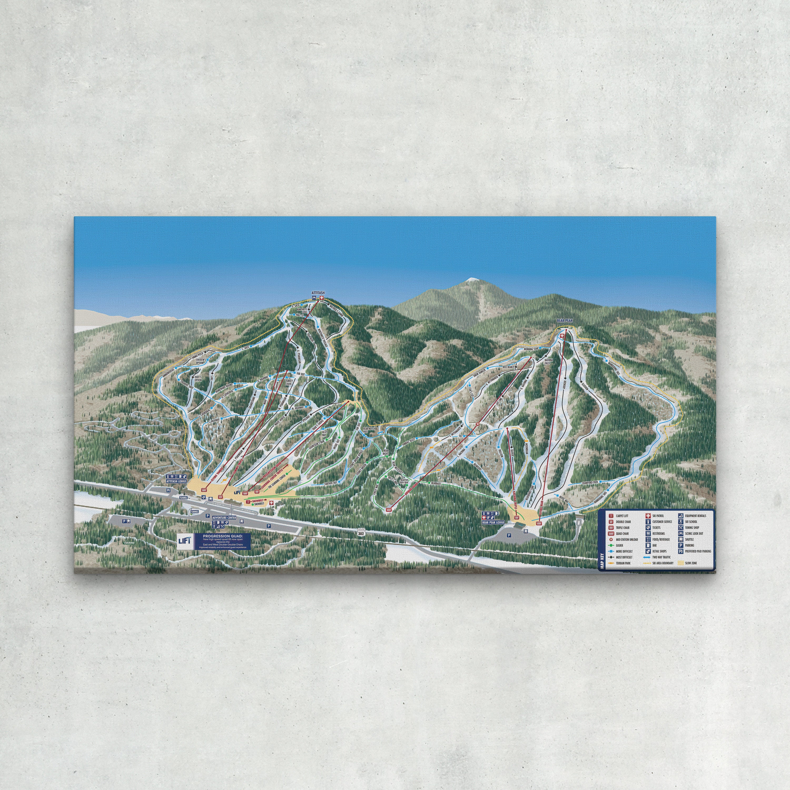 Attitash Bear Peak Ski