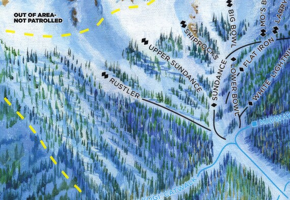 Arizona Snowbowl Map Arizona Snowbowl
