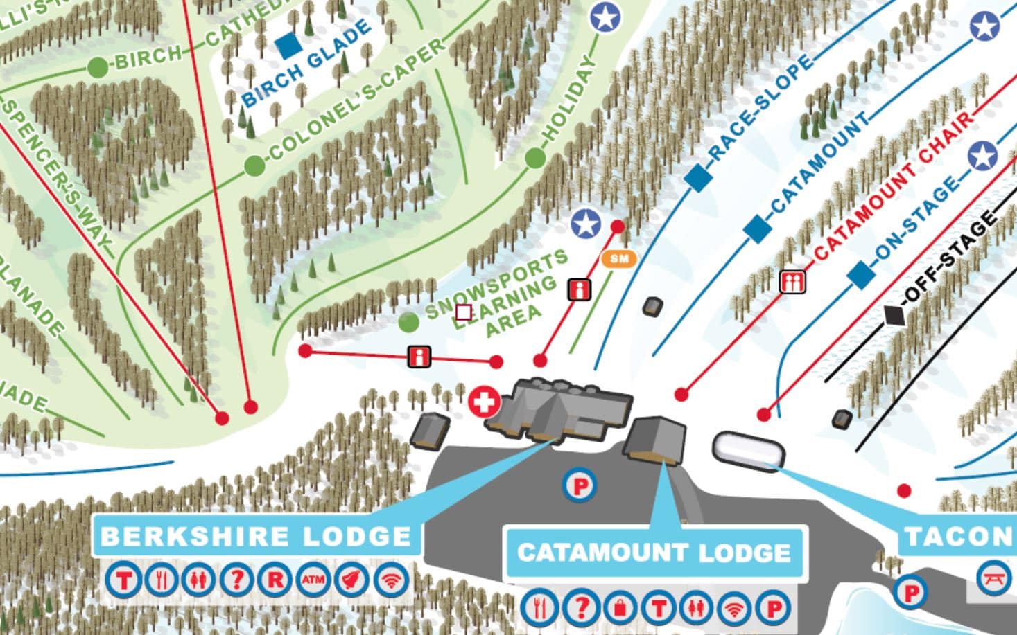 2021 CATAMOUNT Ski Resort Ski Trail Map Ski Home Decor, Ski Lodge Wall ...