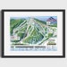 2021 Terry Peak Ski Trail Map - Vintage Ski Lodge Decor - Etsy