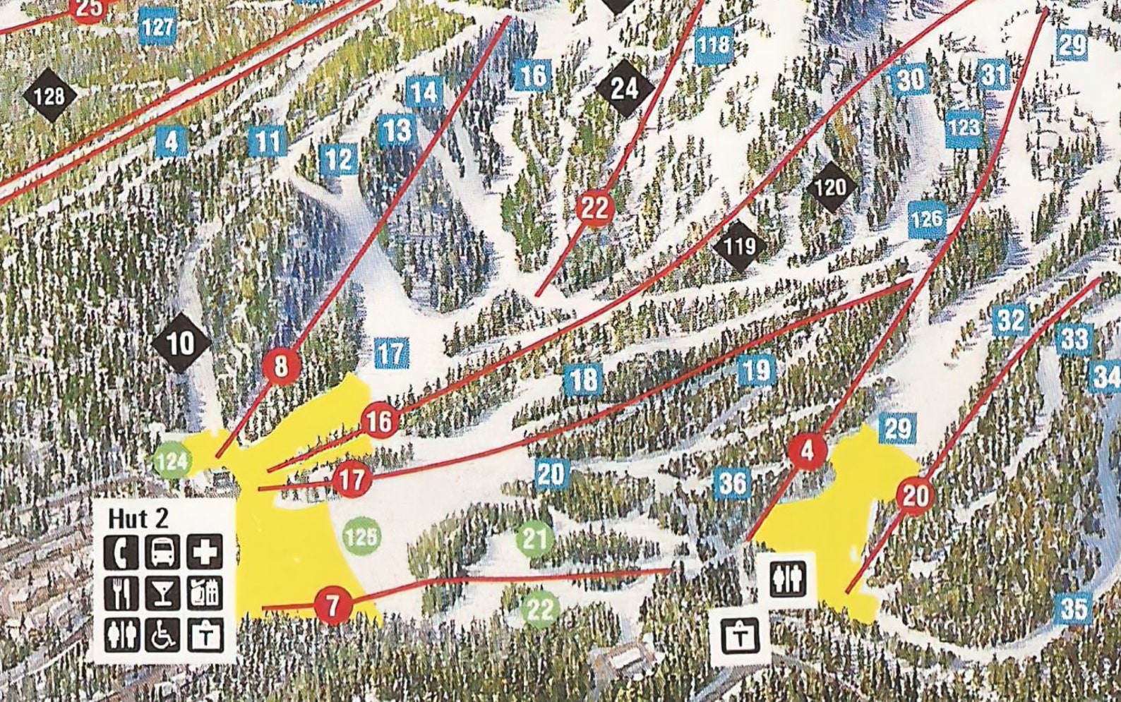 1991 Mammoth Mountain Ski Map Print – Vintage Ski Art - Etsy