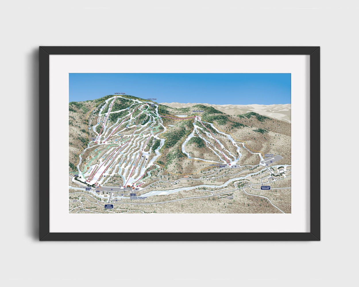 Loon Mountain Trail Map Pdf