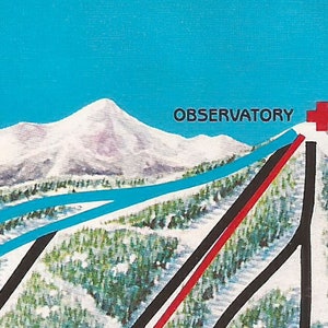 1984 Granby Ranch Ski Trail Map Print – Vintage Ski Decor - Etsy