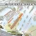 2023 WISP RESORT Ski Trail Map - Ski Home Decor, Ski Lodge Wall Decor ...