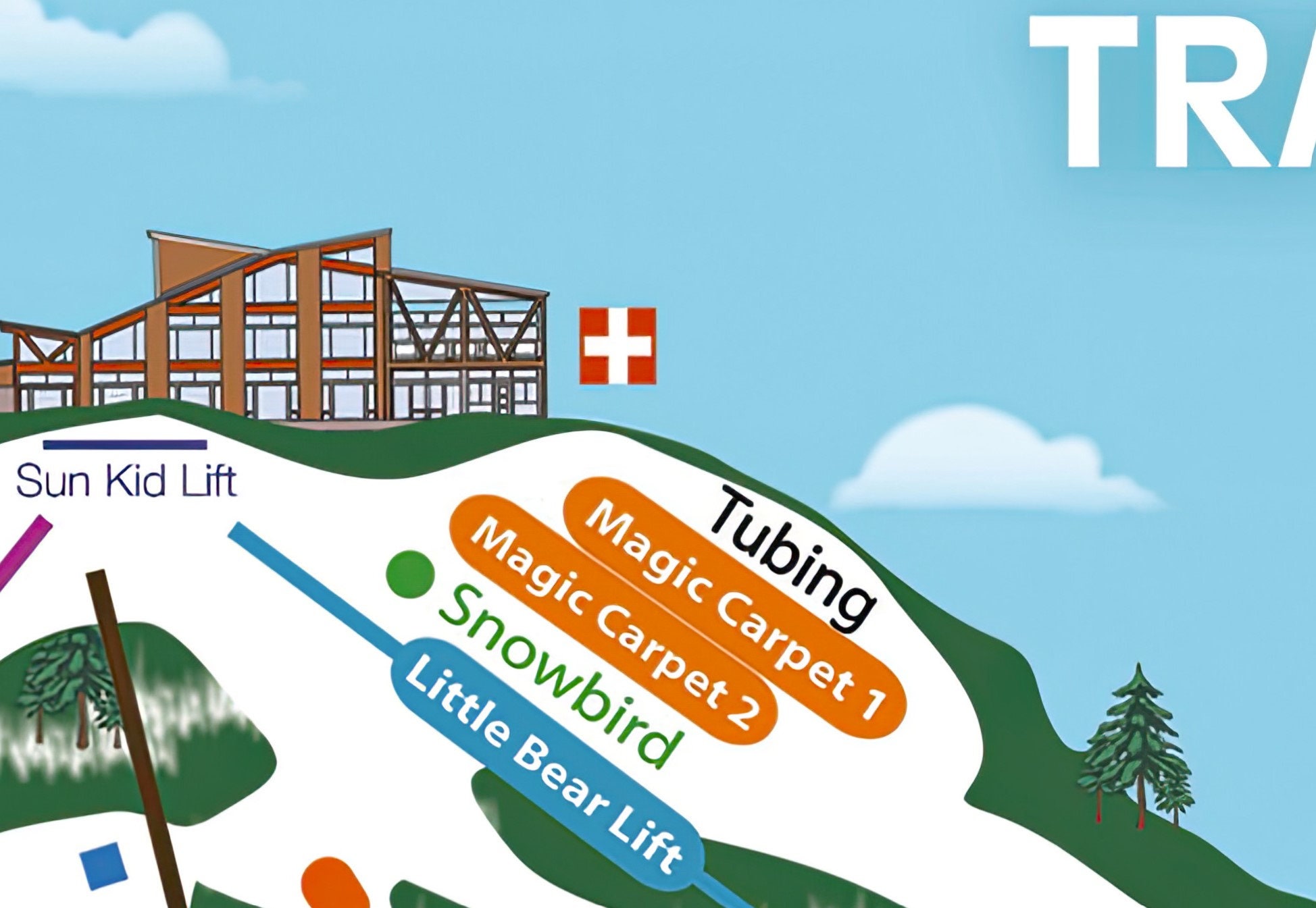 2023 SKI BIG BEAR Ski Trail Map - Masthope, P.A. -ski Home Decor, Ski ...