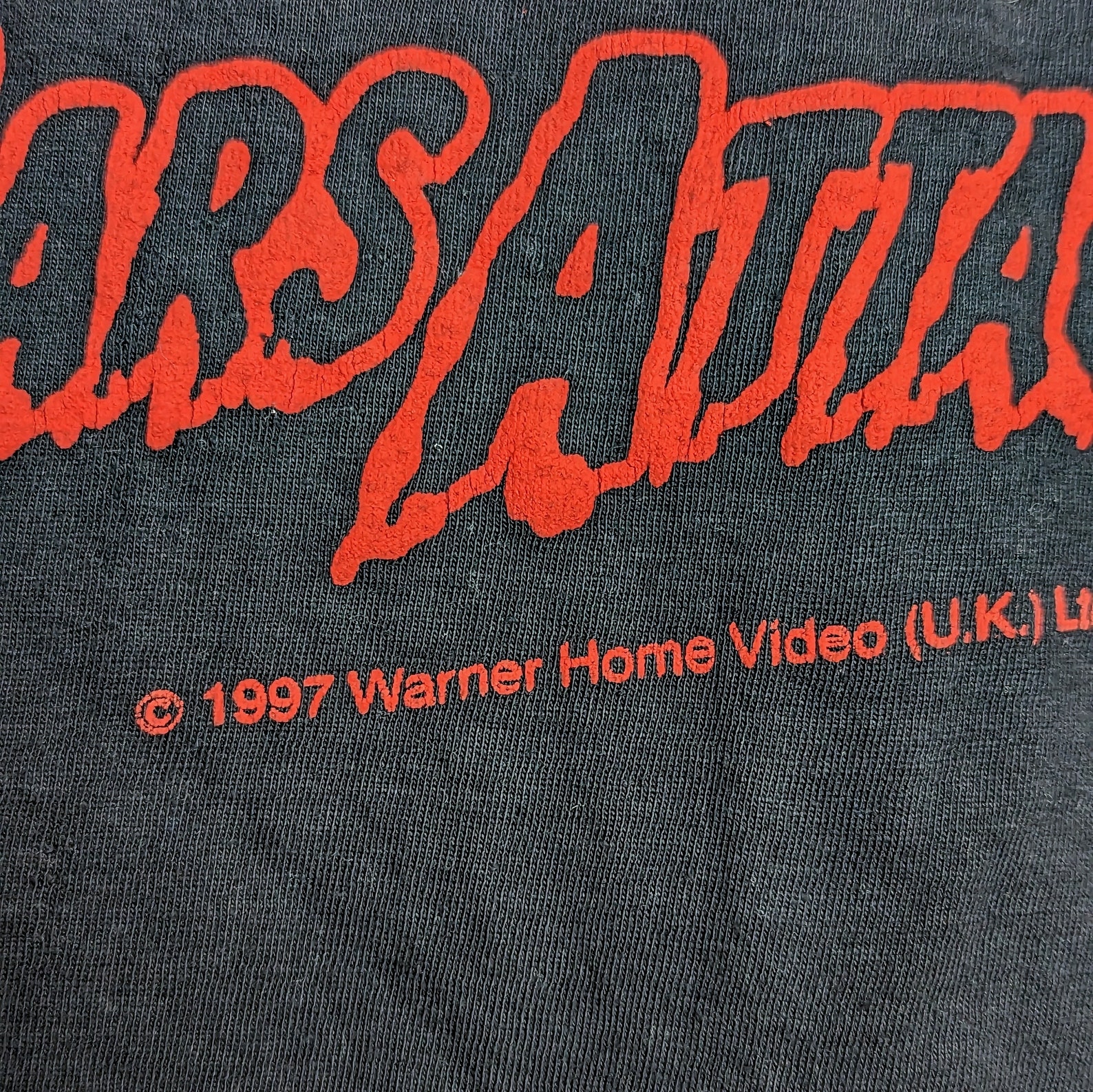 Vintage 1997 Mars Attacks Spell Out Movie Promo UK WB T-shirt See ...