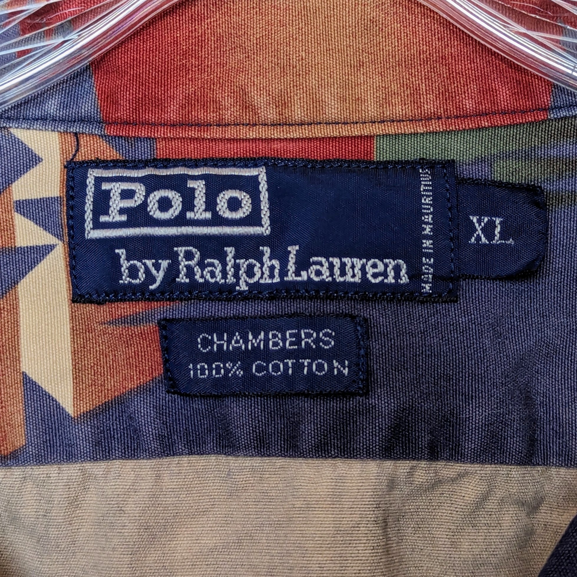 Polo Ralph Lauren Aztec Southwestern Button up Chambers Vtg 90s Shirt XL - Etsy