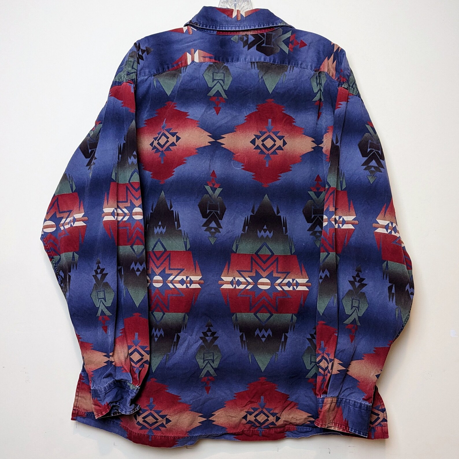 Polo Ralph Lauren Aztec Southwestern Button up Chambers Vtg 90s Shirt ...