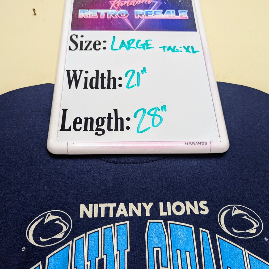 Vintage Penn State University 1992 Fiesta Bowl Single Stitch Shirt ...