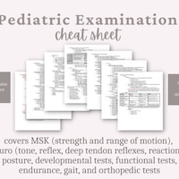 Pediatric Physical Therapy Packet - Etsy