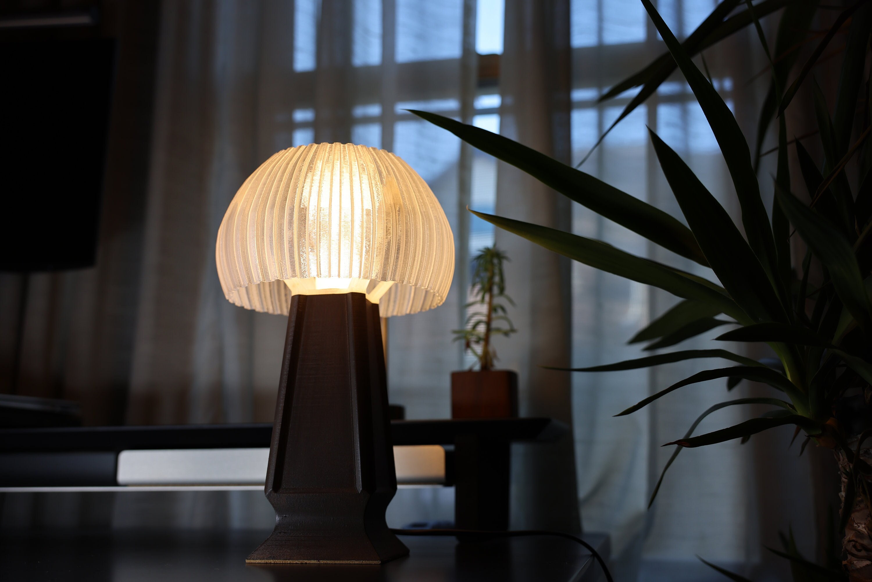 ATLAS Table Lamp Mid Century Modern Lamp Designed and - Etsy