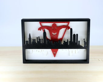 Spiderman Shadow Box - Etsy UK