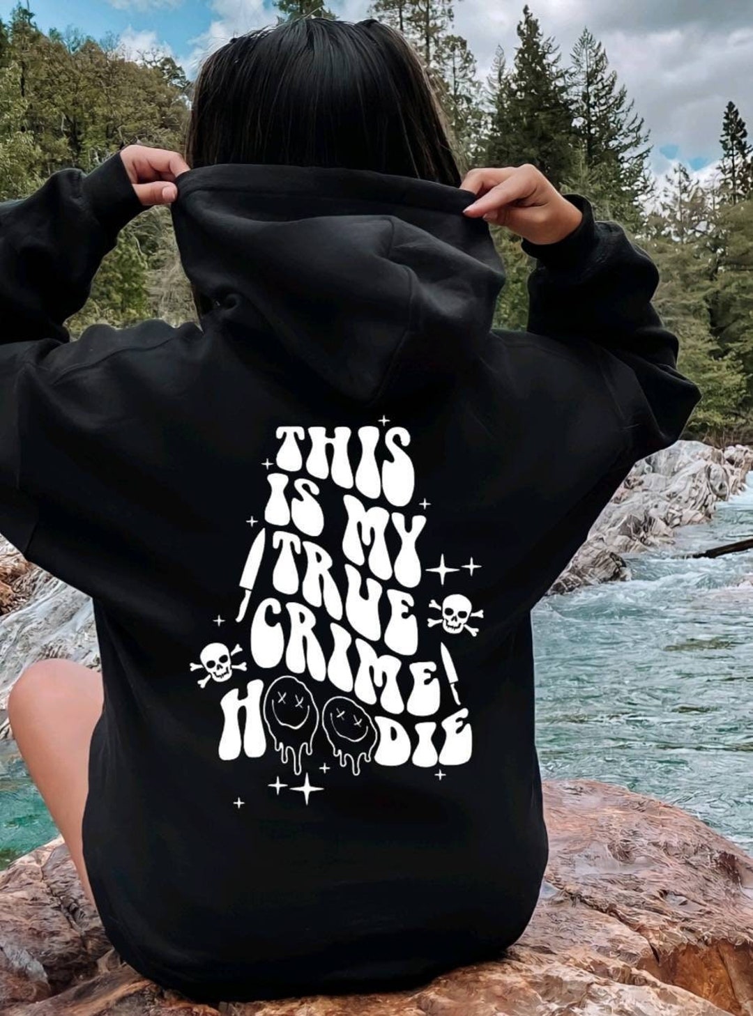 This is My True Crime Watching Hoodie True Crime Lovers Gift True Crime ...