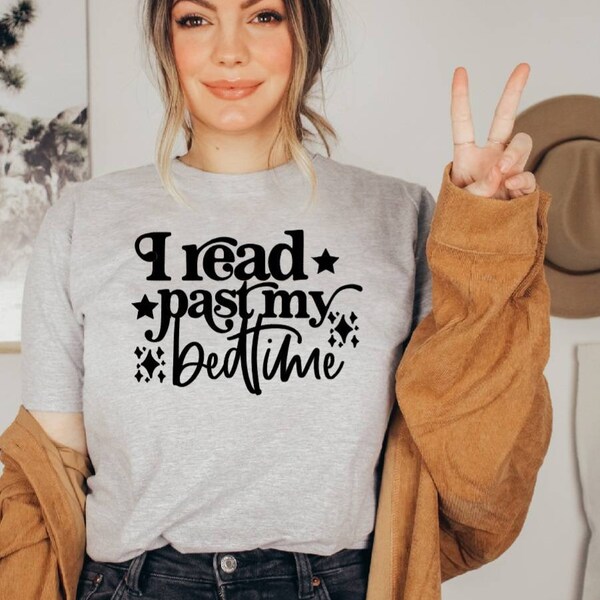 I Read Past My Bedtime Hoodie - Etsy