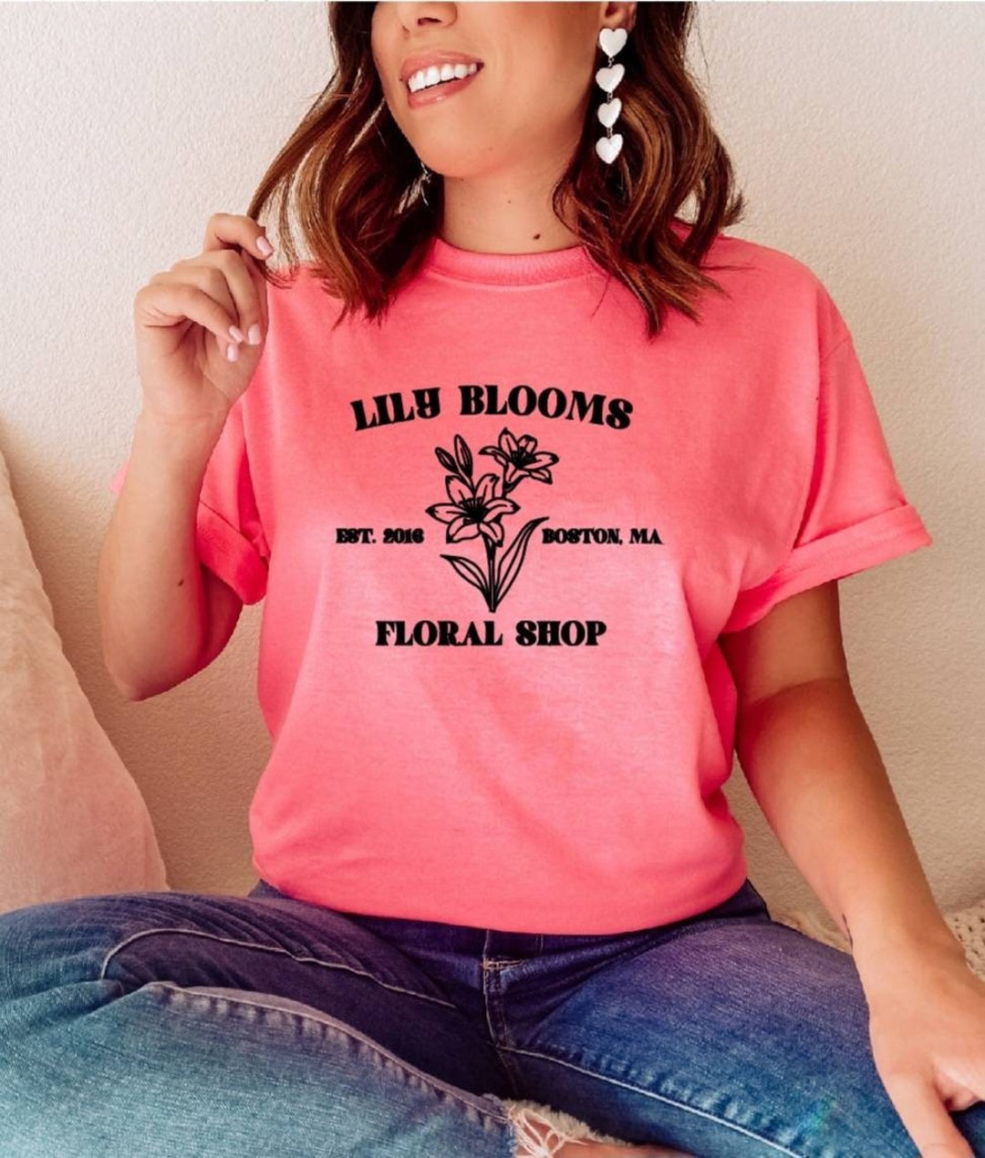 Lily Bloom's Floral Shop Sweatshirt Book Lover Shirt Bookish Shirt It ...