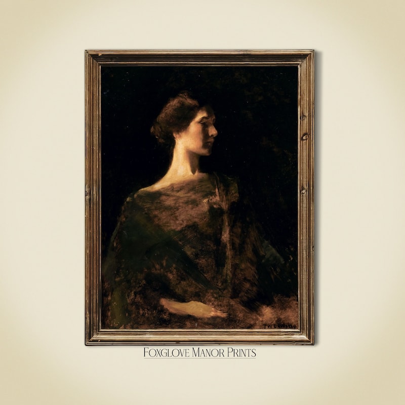 Dark Portrait - Etsy