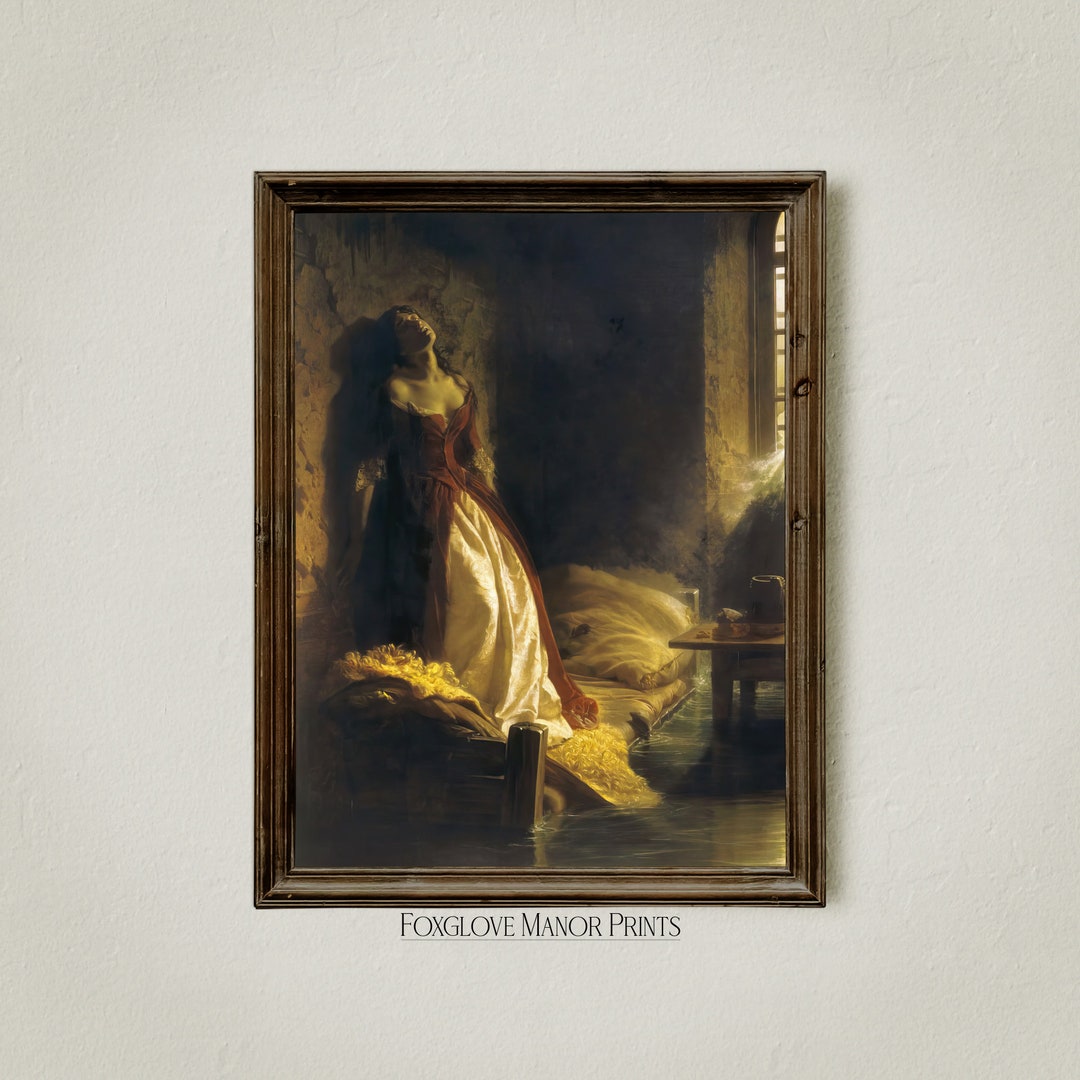 Macabre Art Print, Digital Printable Download, Vintage Gothic Horror ...