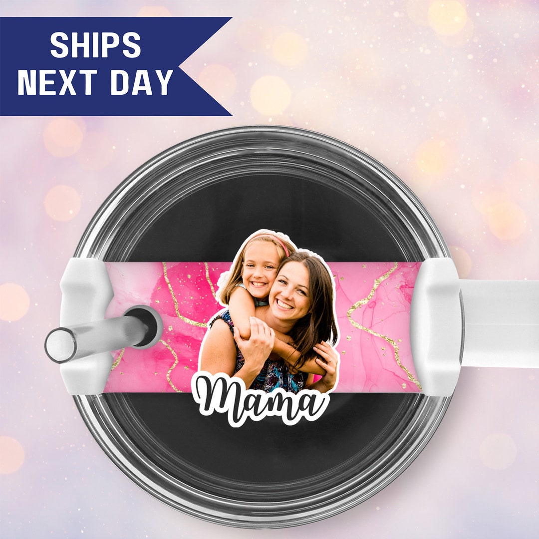 Custom Photo Stanley Tumbler Name Tag, Stanley Cup Accessories, 30 Oz ...