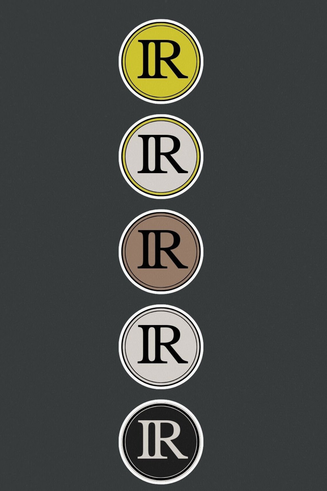 Luxury Typography Logo Design Semi Custom Logo Semi Custom Brand Kit ...