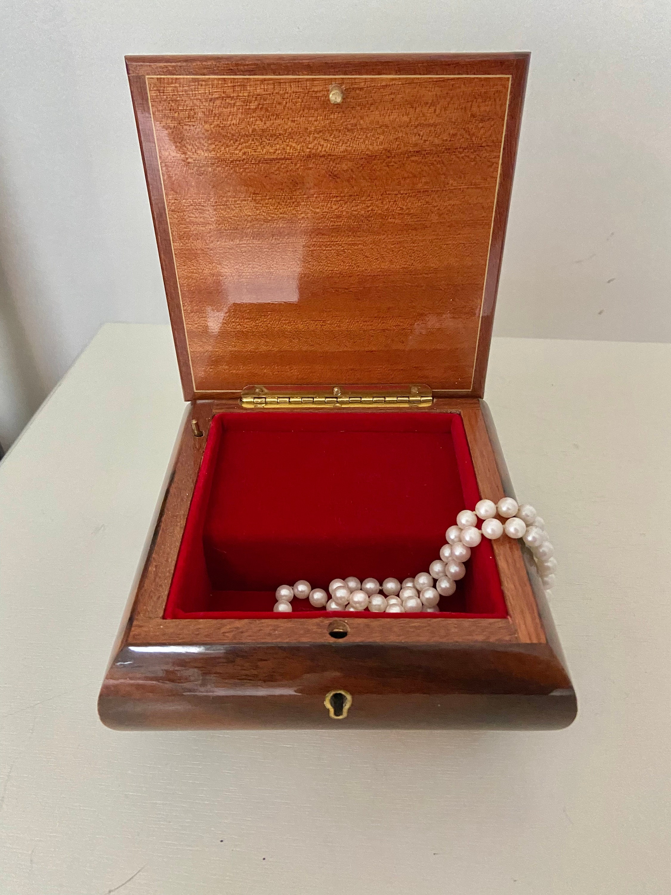 Reuge Wood Music Box - Etsy