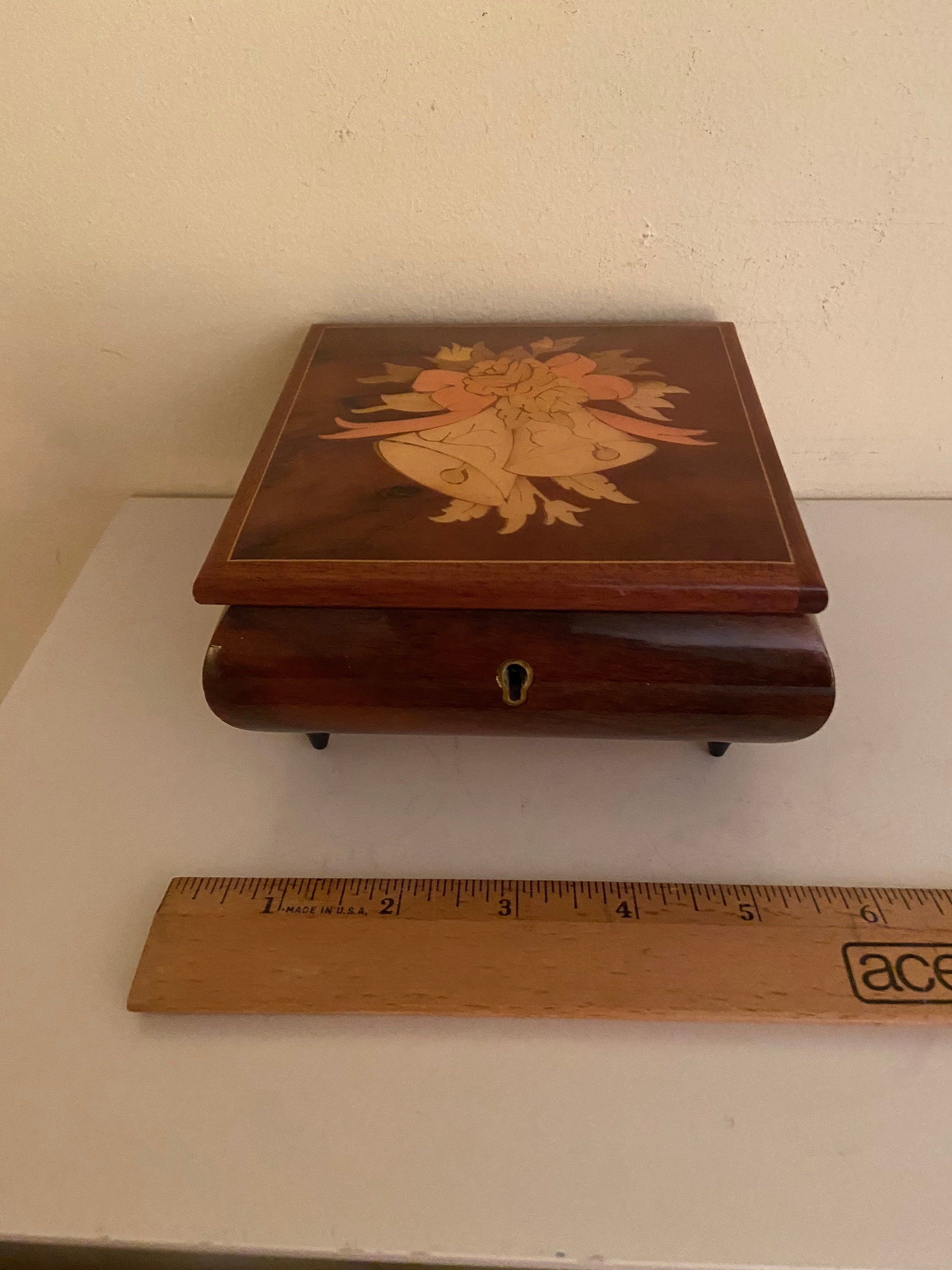 Reuge Wood Music Box - Etsy