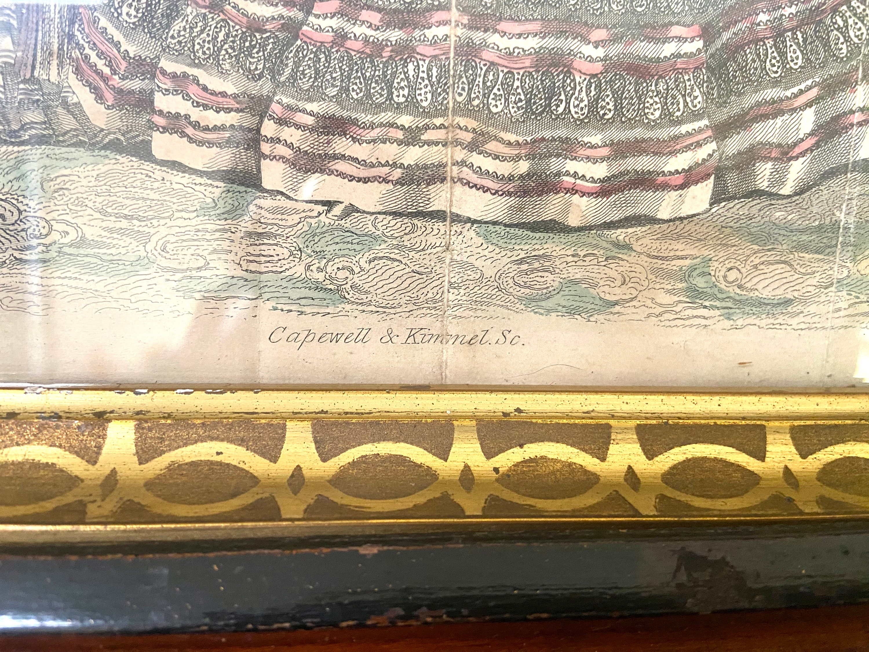 Vintage Wood Frame With Capewell & Kimmel Print of 19th Cen. - Etsy