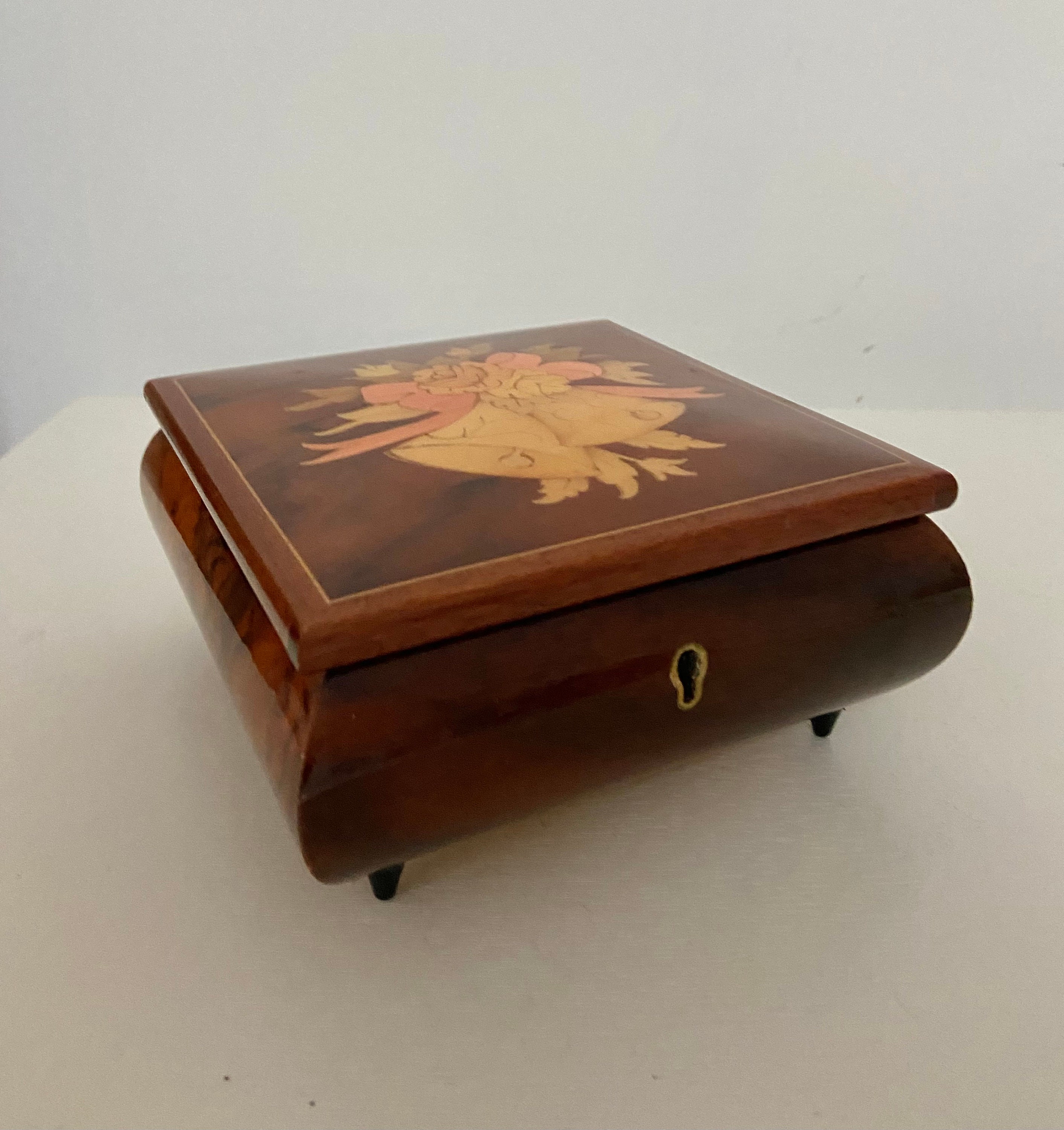 Reuge Wood Music Box - Etsy